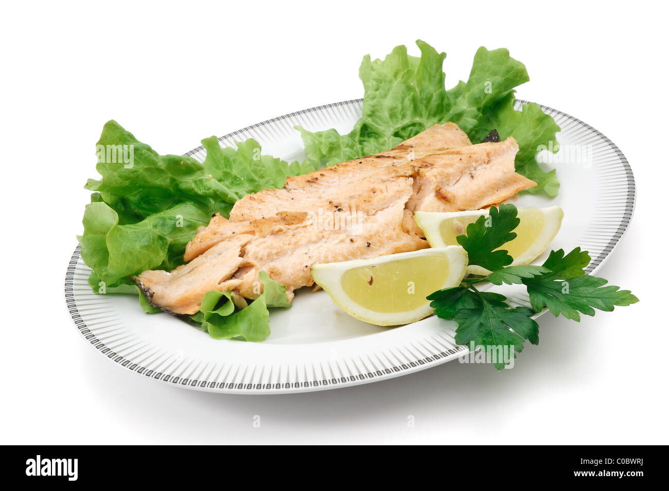 Smoked trout isolated hi-res stock photography and images - Alamy
