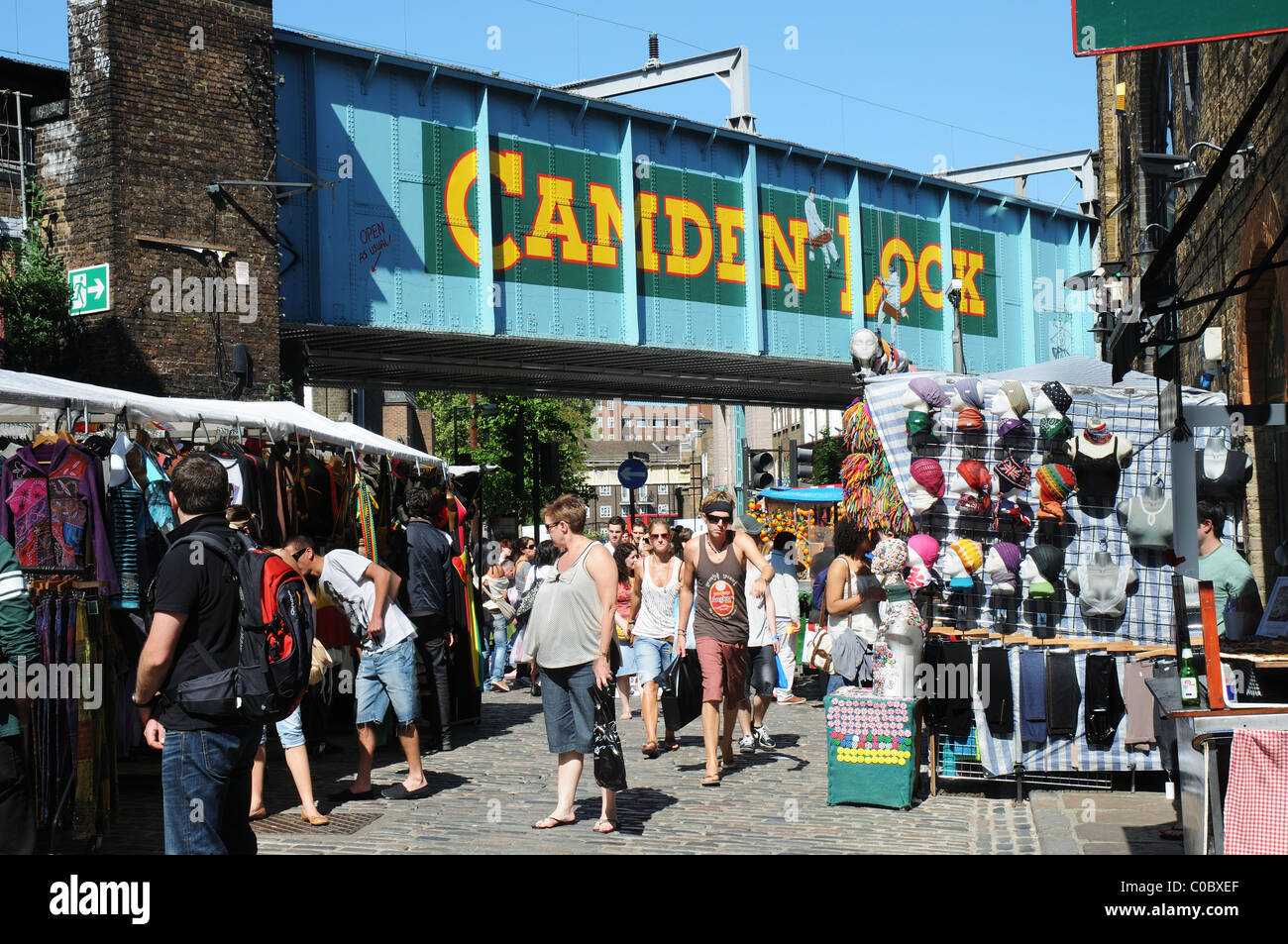 Camden Market in London Stock Photo - Alamy
