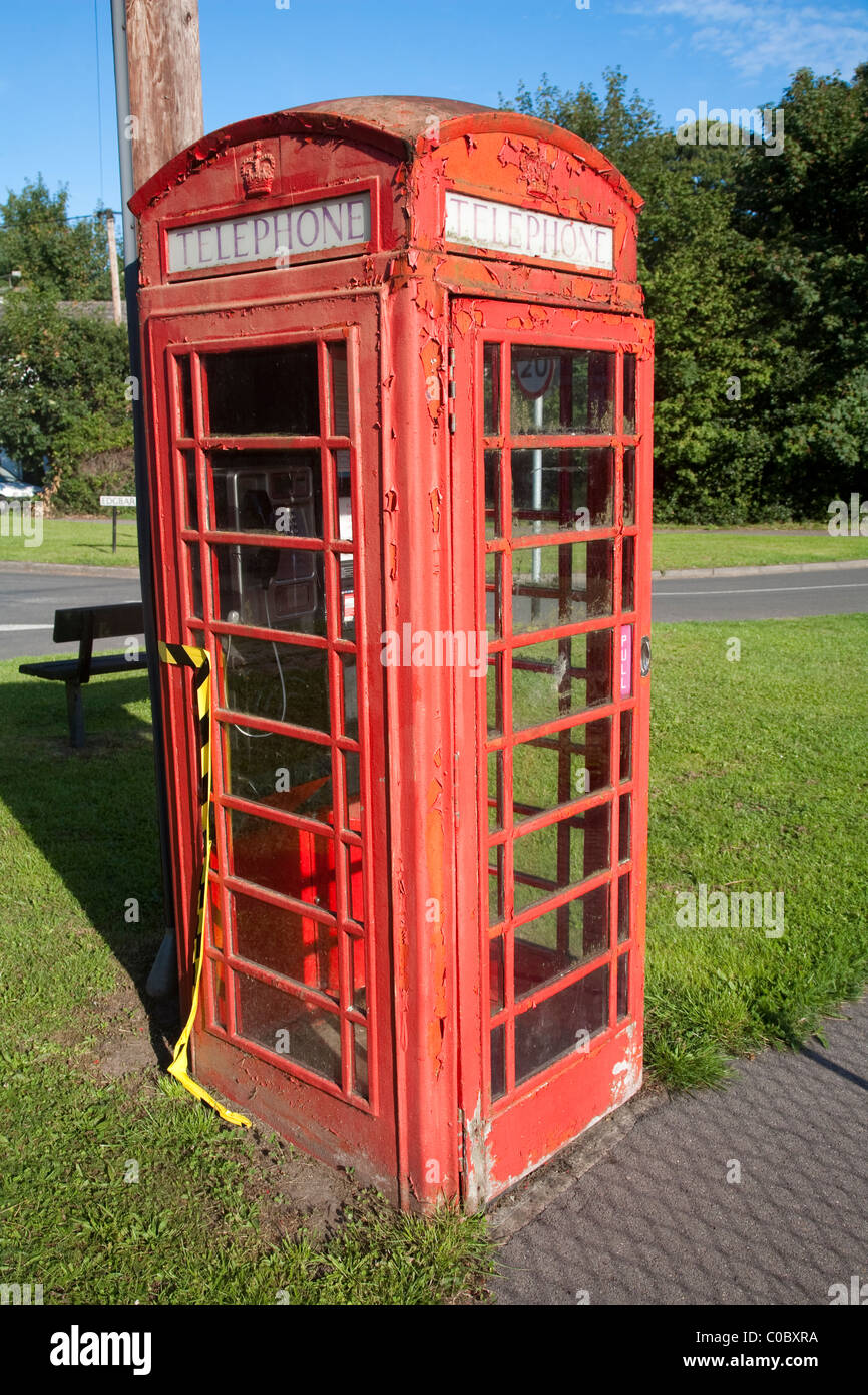 Old telephone box hi-res stock photography and images - Alamy