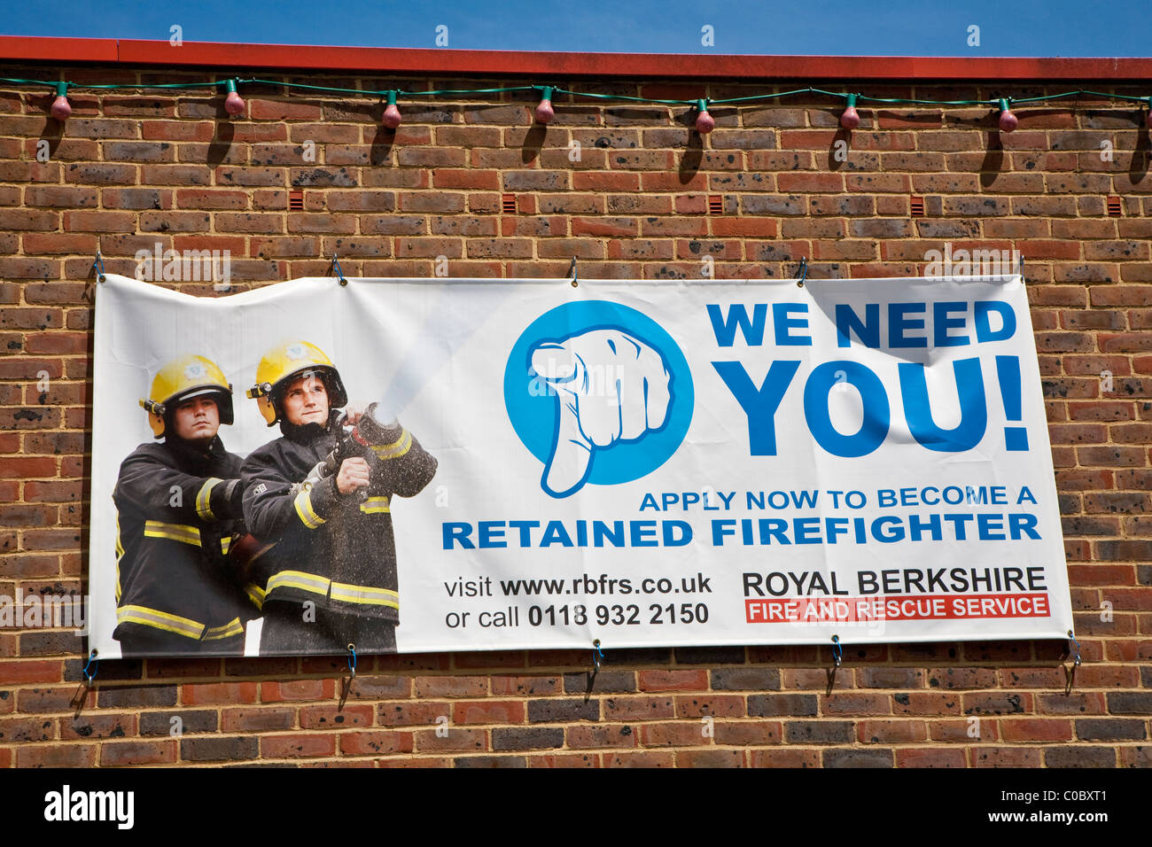 Banner local fire services recruitment hi-res stock photography and ...