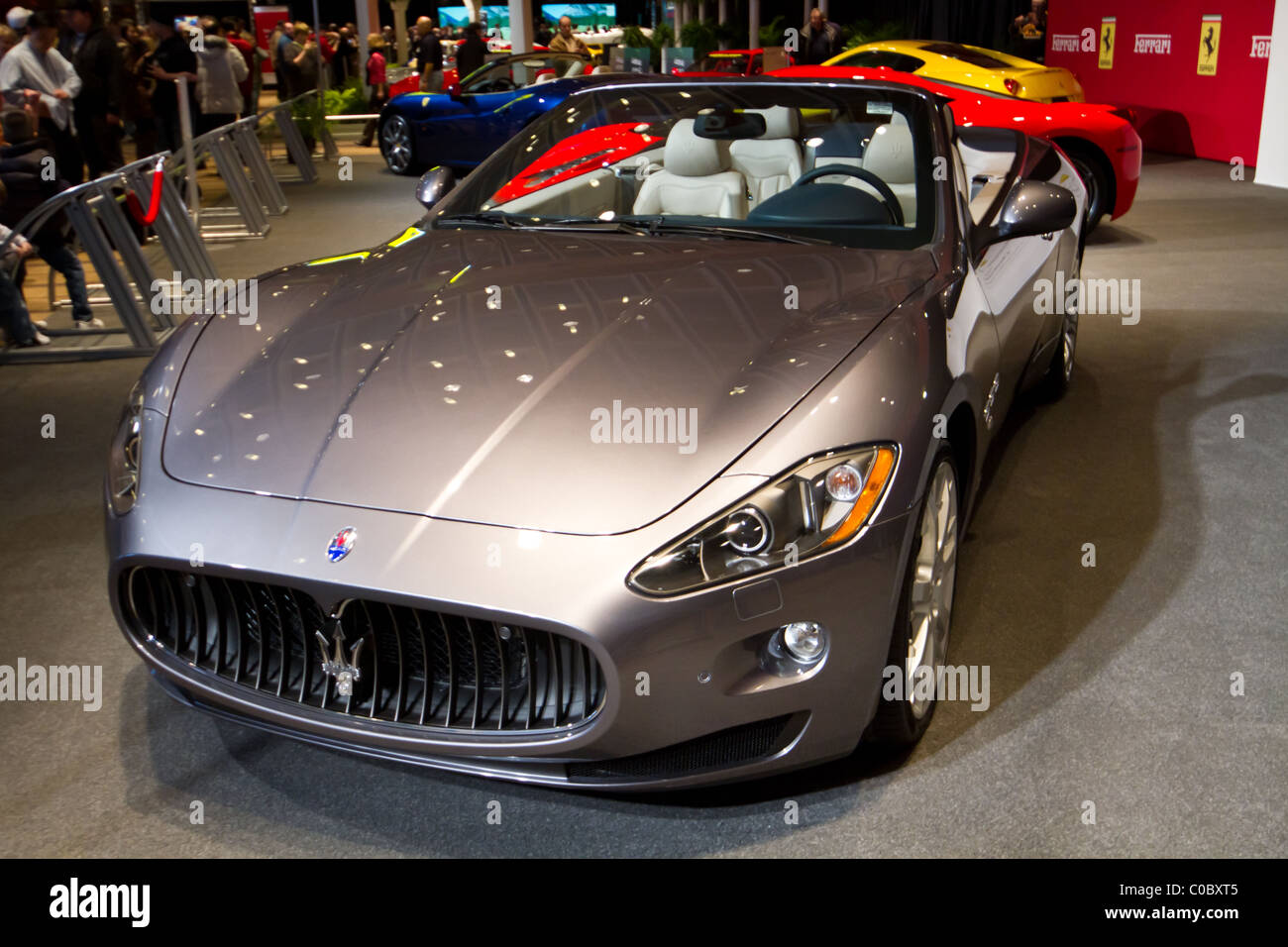 Maserati GranTurismo Italian Luxury Sports Car Stock Photo - Alamy