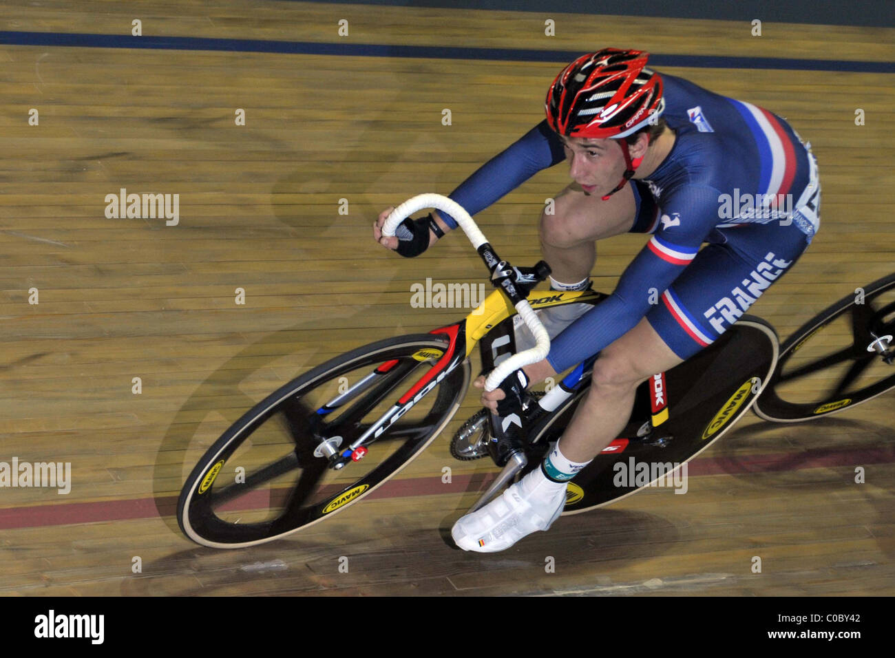 Bryan Coquard (France). Mens Omnium. UCI Track World Cup. Manchester ...