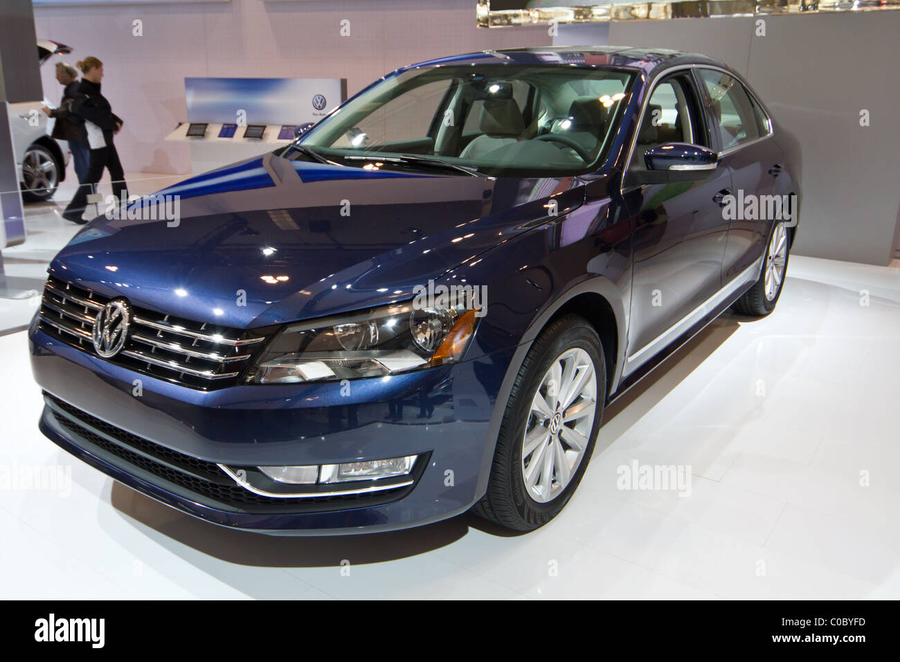 vw jetta blue Stock Photo - Alamy