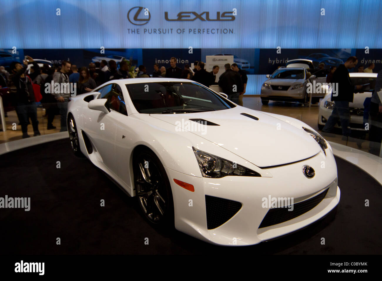 Lexus LFA concept car Stock Photo - Alamy