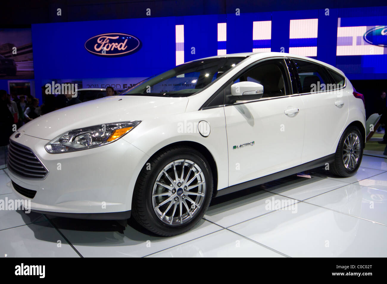 ford hybrid car Stock Photo - Alamy