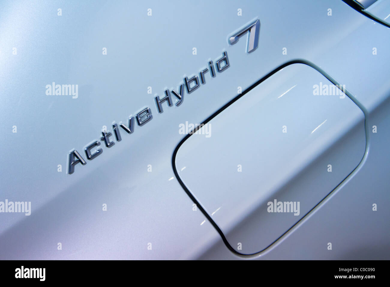 hybrid card logo bmw Stock Photo - Alamy