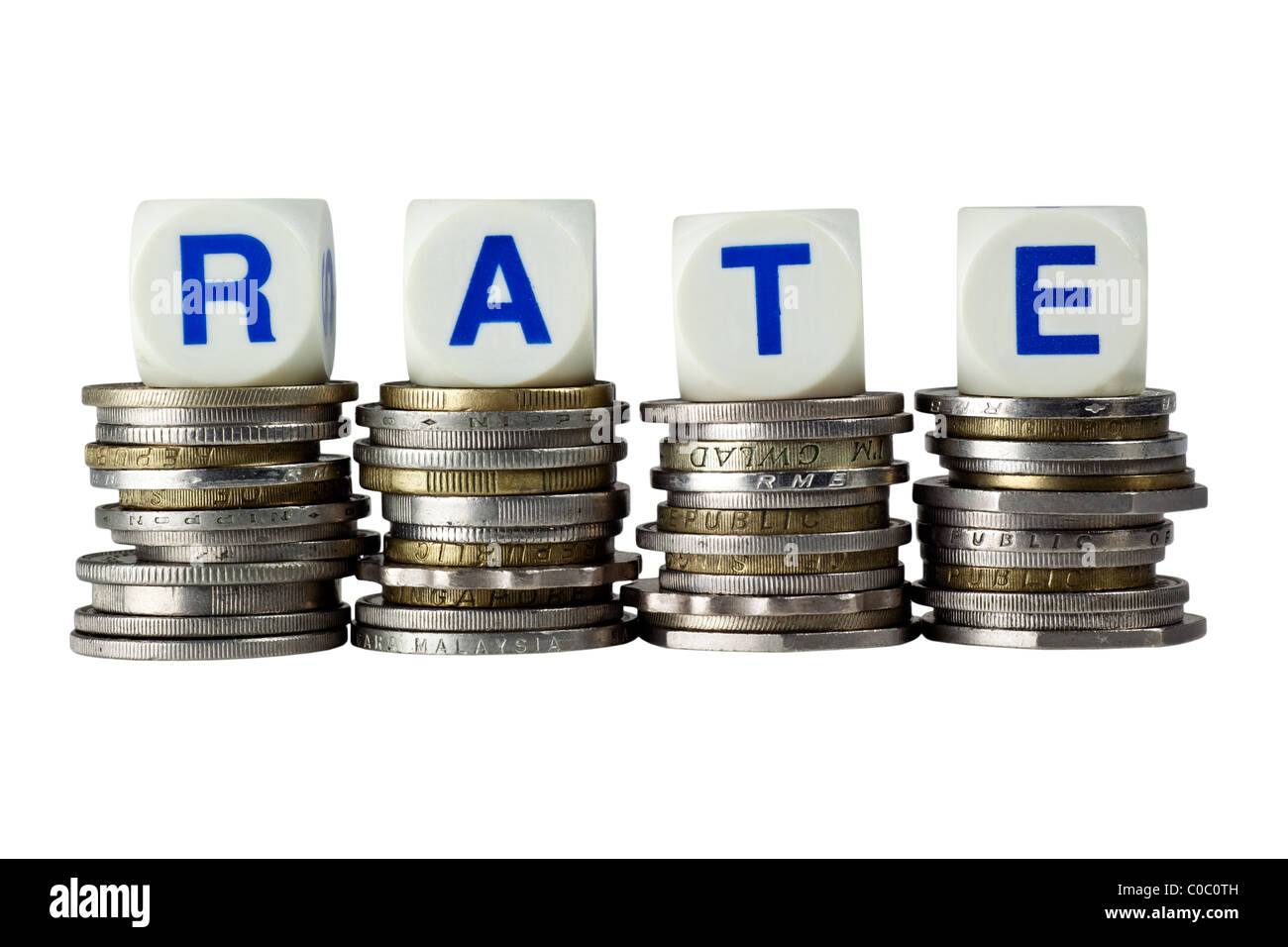At rate symbol hi-res stock photography and images - Alamy