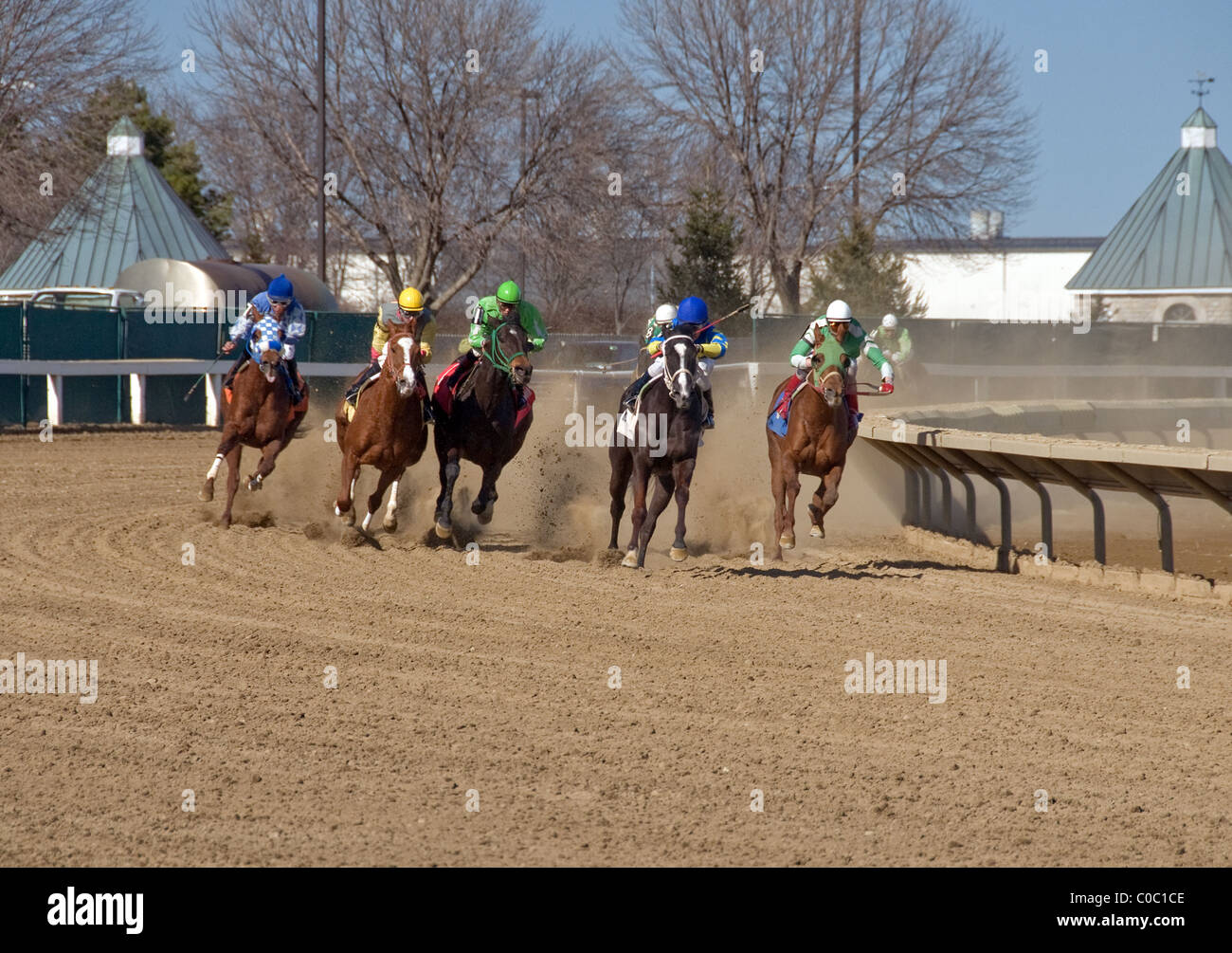 Horse racing events hi-res stock photography and images - Alamy
