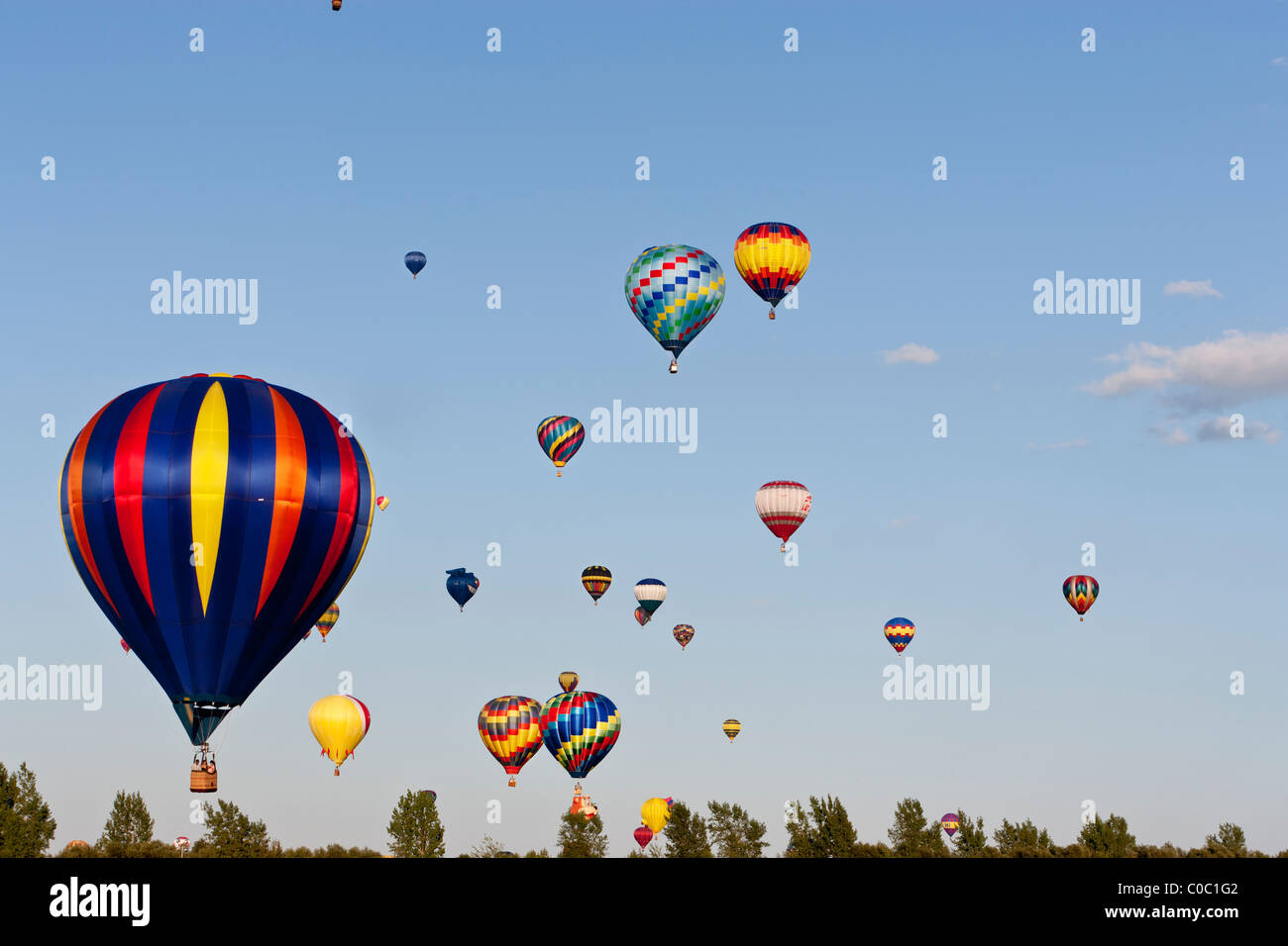 Images from hot air balloon hi-res stock photography and images - Alamy