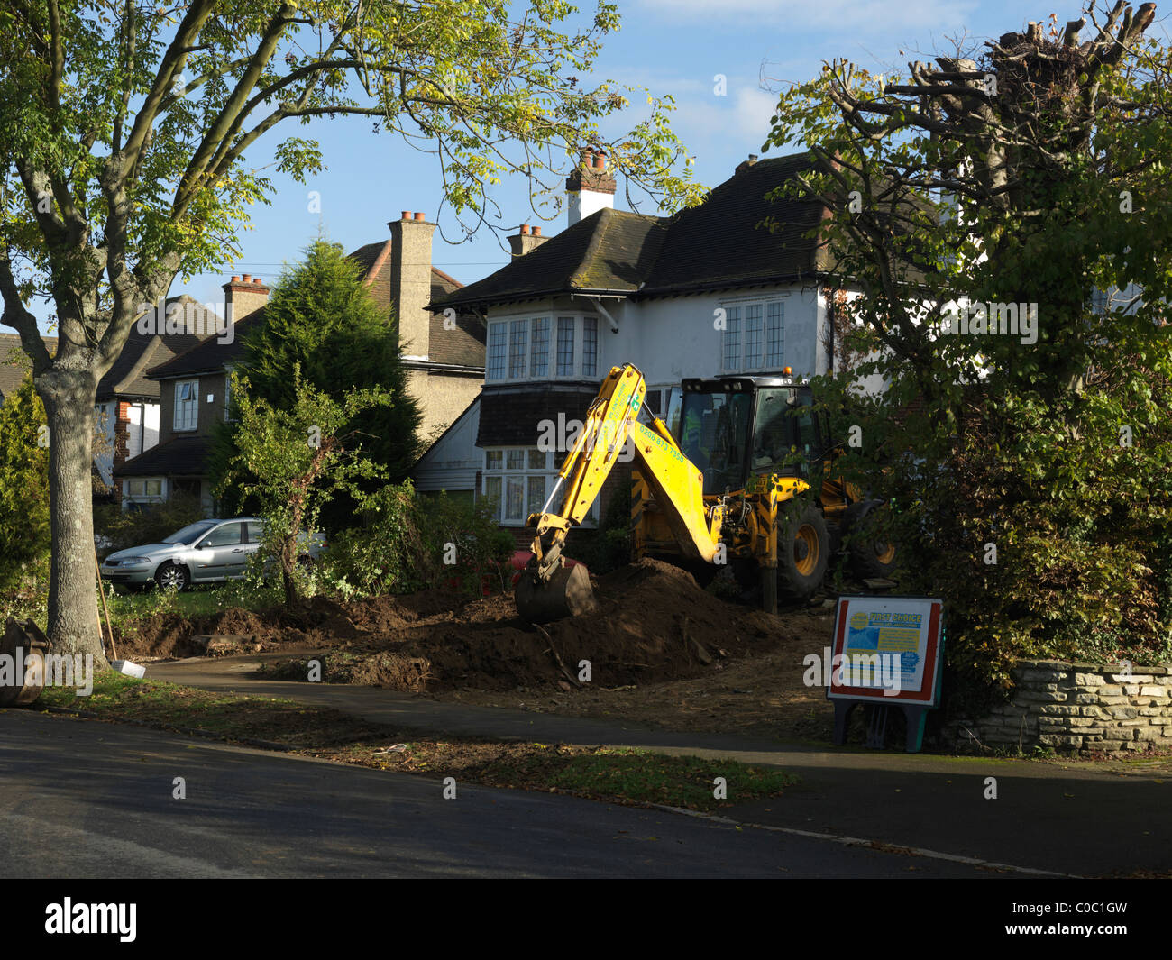 Jcb digger hi-res stock photography and images - Alamy