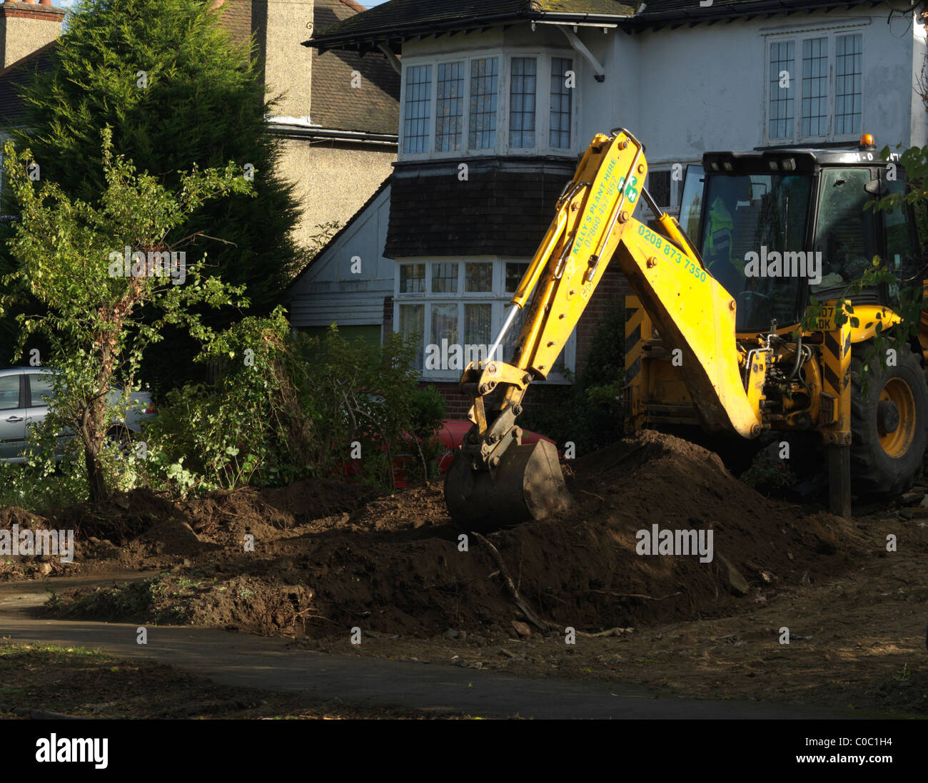 Jcb digger hi-res stock photography and images - Alamy