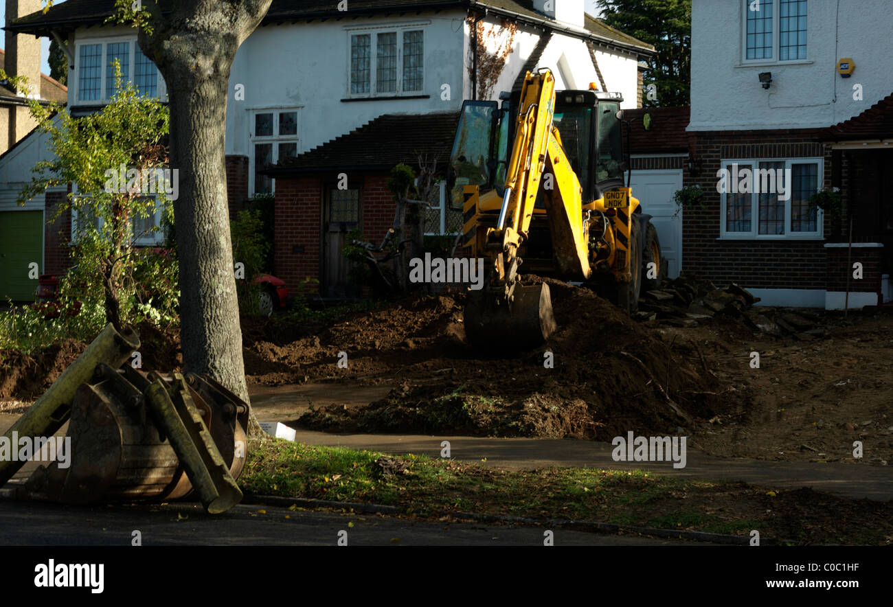 Jcb Digger At Work High Resolution Stock Photography and Images - Alamy