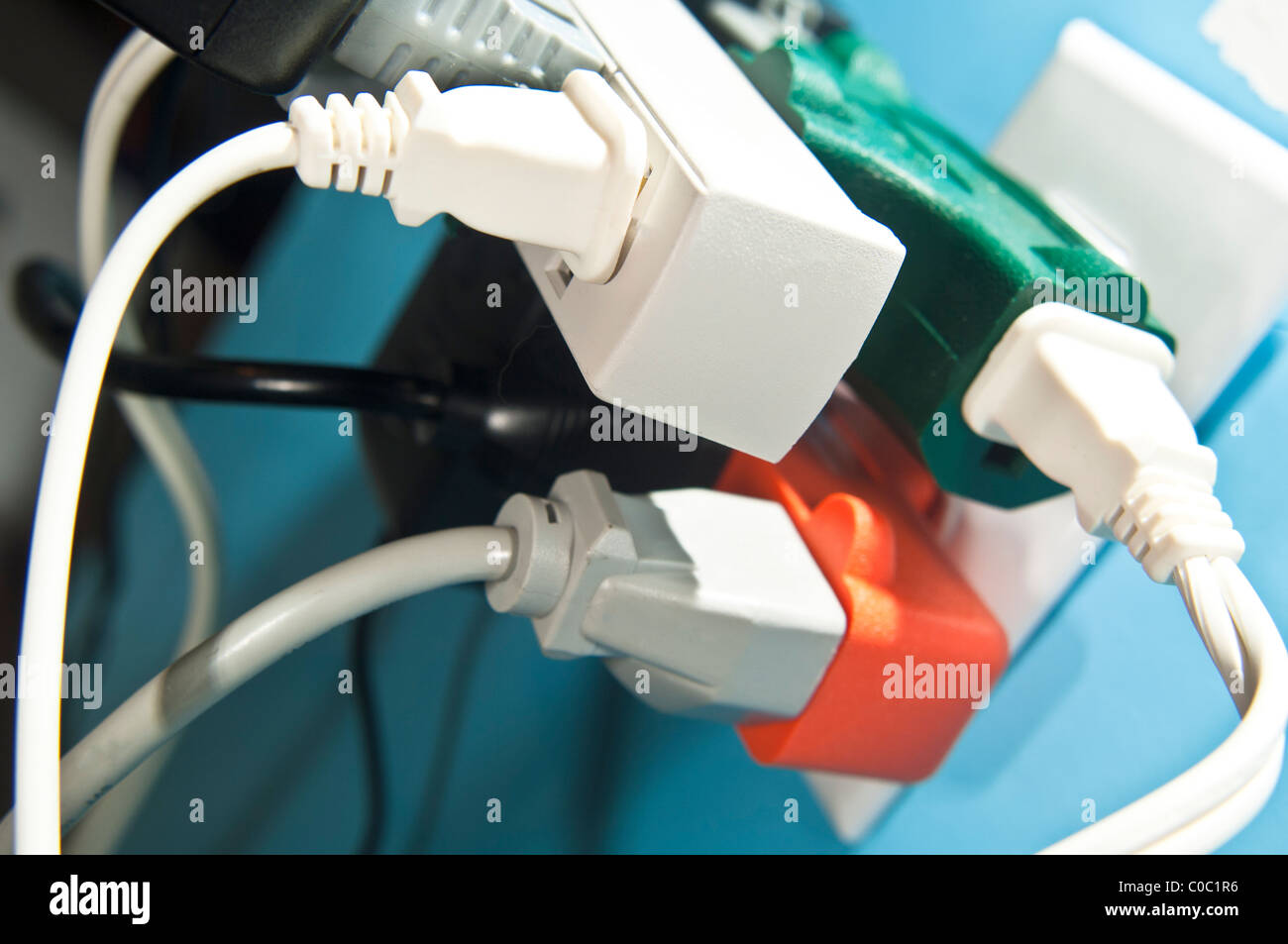Outlet overloaded hi-res stock photography and images - Alamy