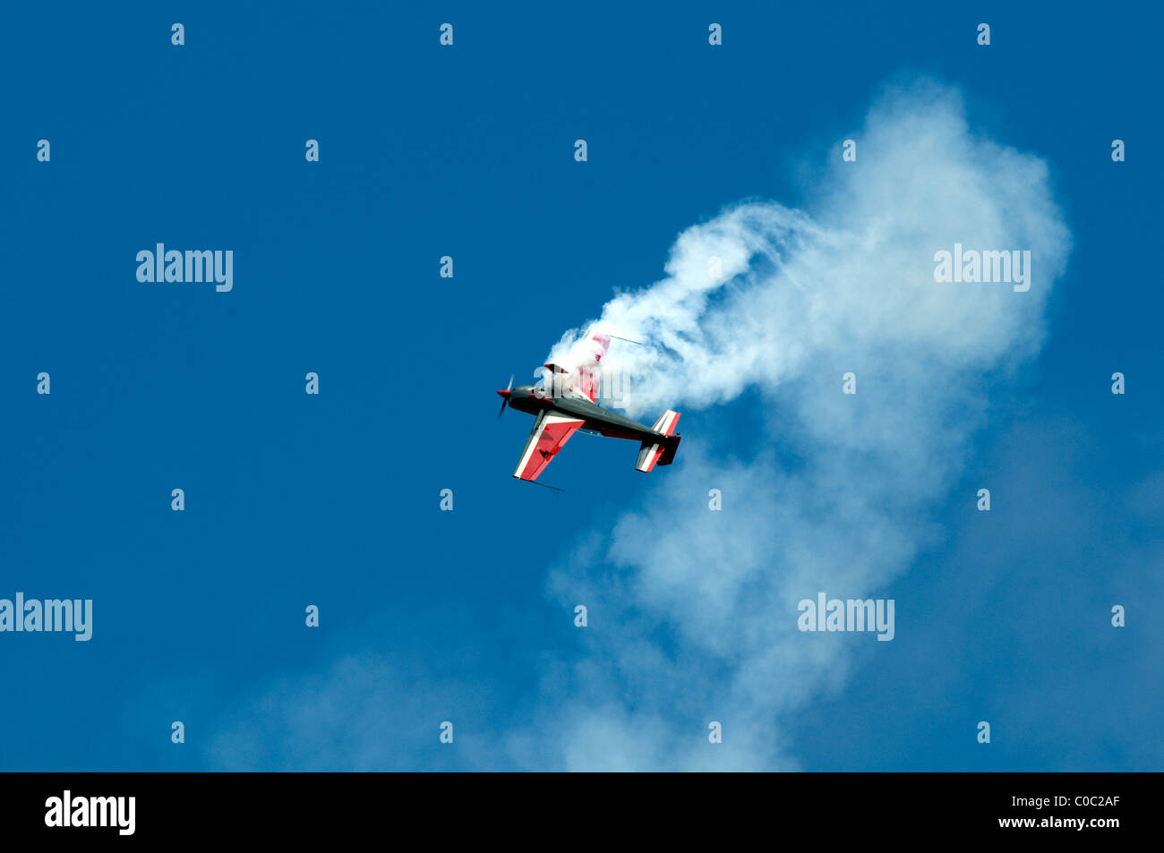 Flying Display by Royal Jordanian Falcons using Walter Extra EA300L ...