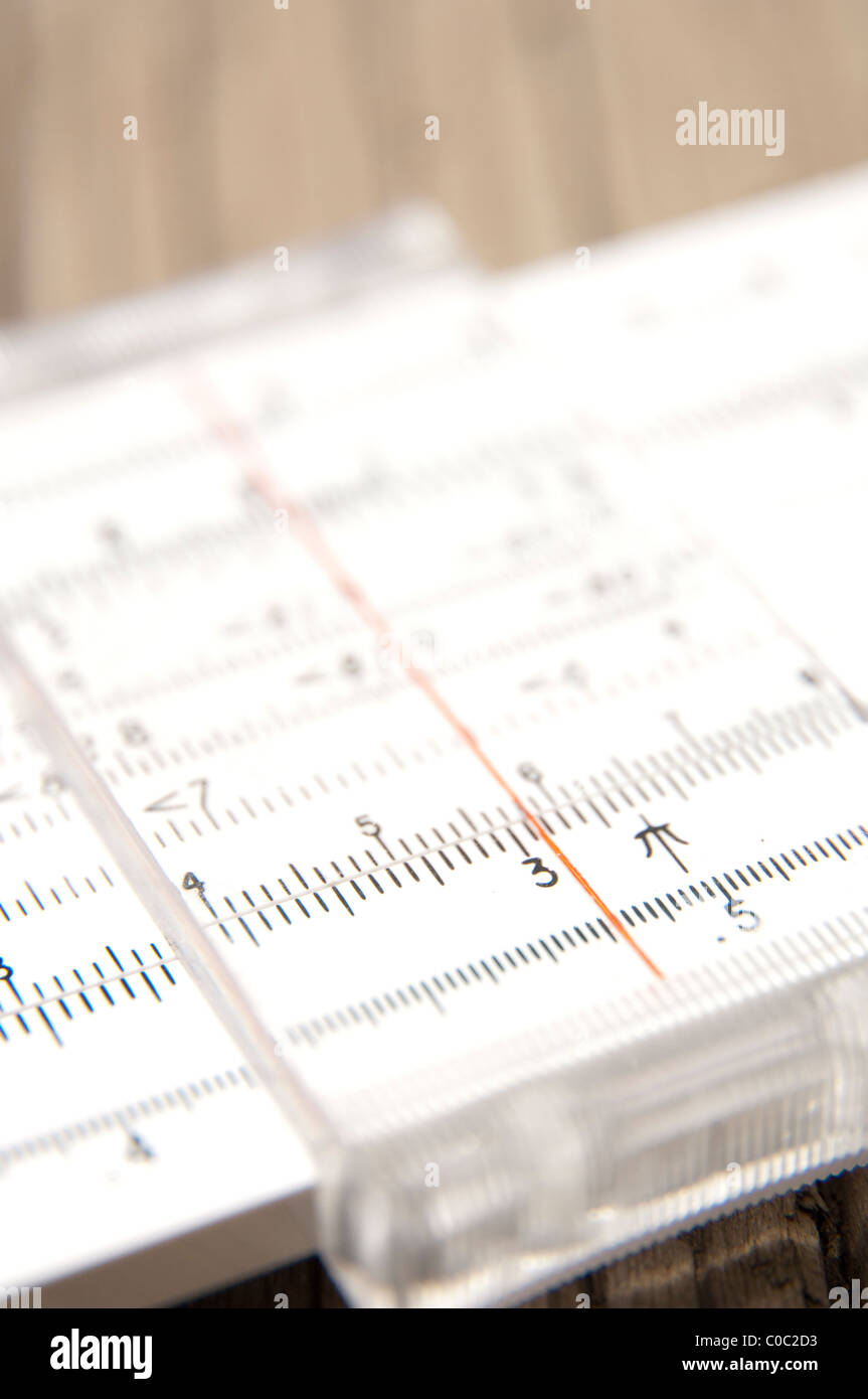 Calculate slide rule hi-res stock photography and images - Alamy