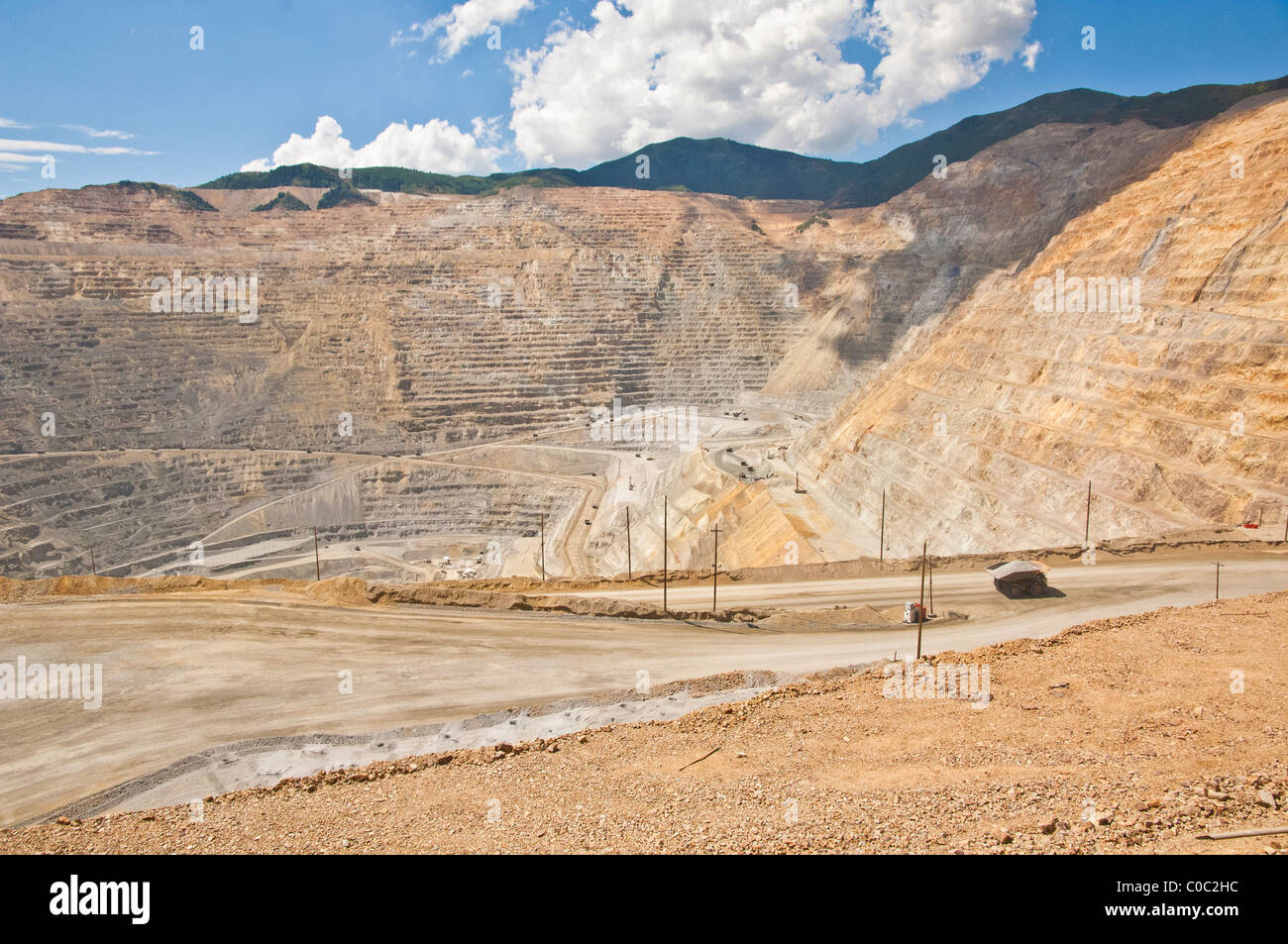 Rio tinto mine open pit copper mine hi-res stock photography and images ...