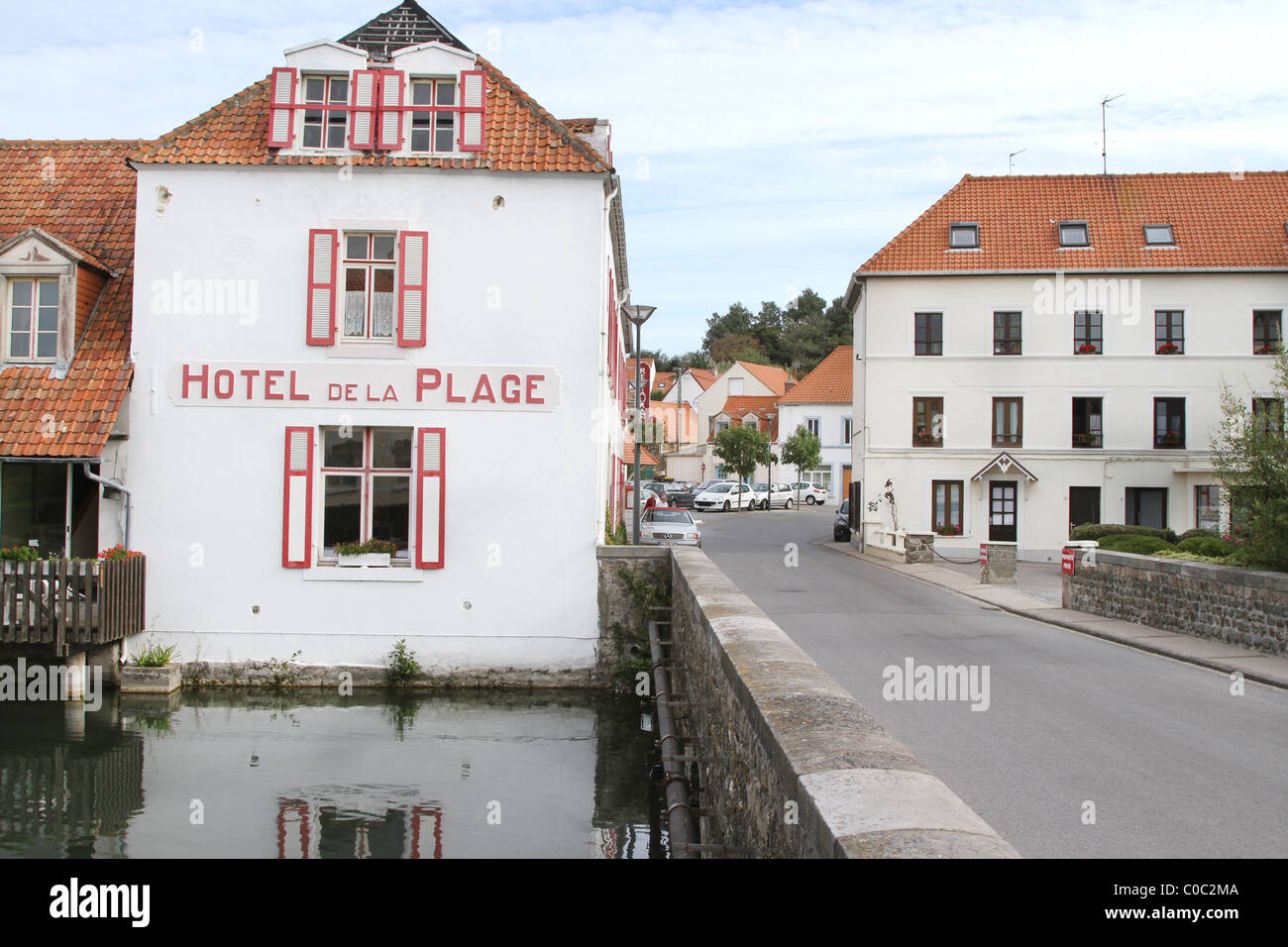 Village of Wissant, Pays de Calais, France Stock Photo - Alamy