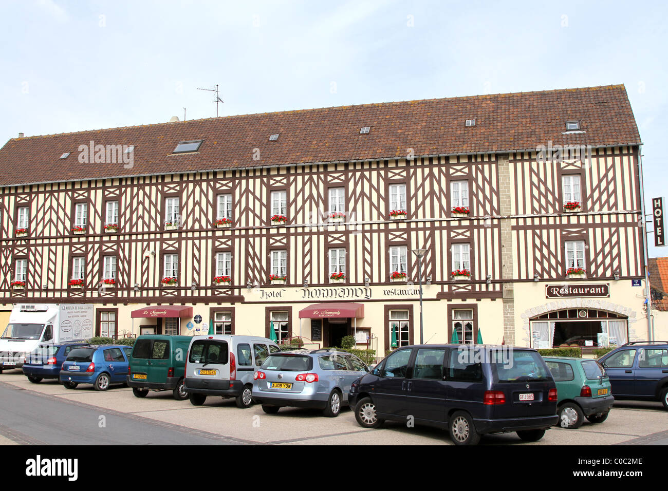 Village of Wissant, Pays de Calais, France Stock Photo - Alamy