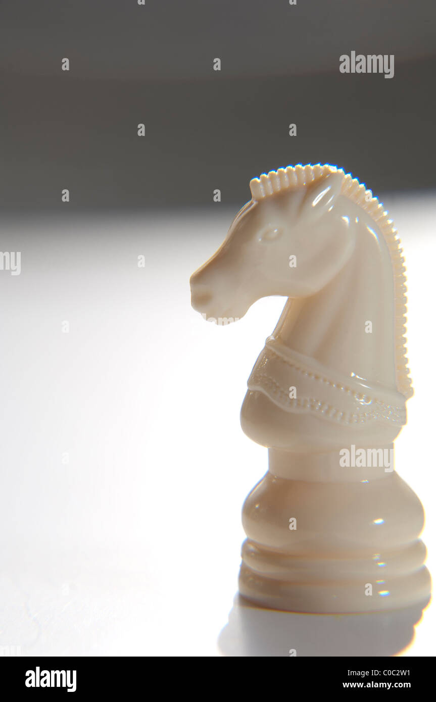 Knight chess piece Stock Photo - Alamy