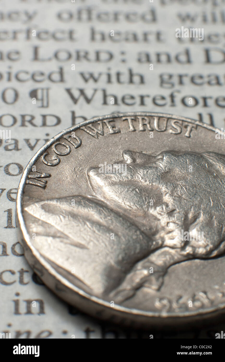 In god we trust money hi-res stock photography and images - Alamy