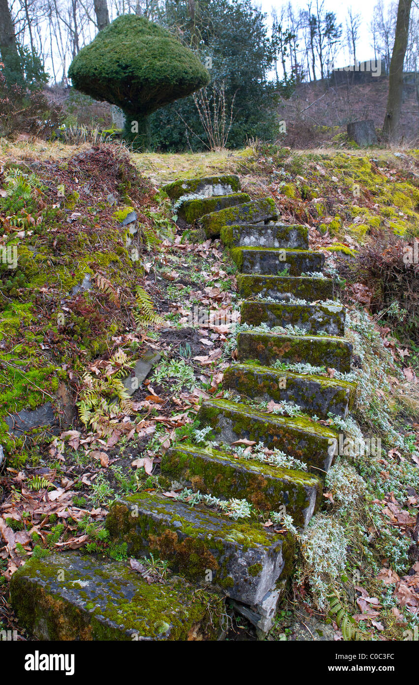 Winding steps hi-res stock photography and images - Alamy