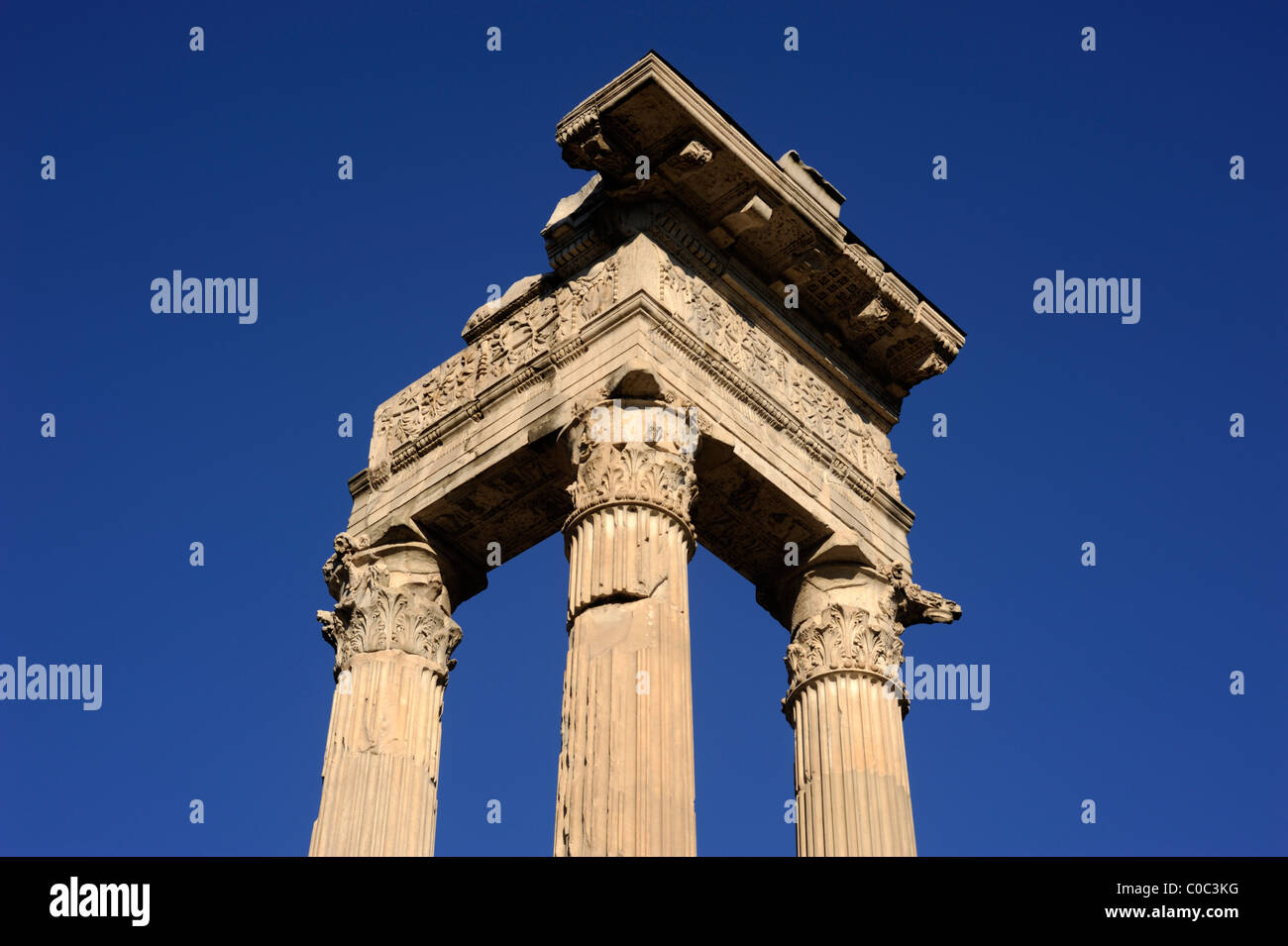 Italy, Rome, temple of Apollo Sosianus Stock Photo - Alamy