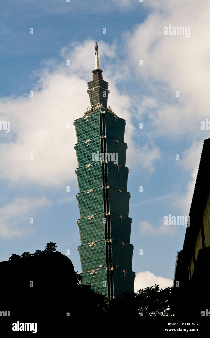 Taipei 101 Skyline Building