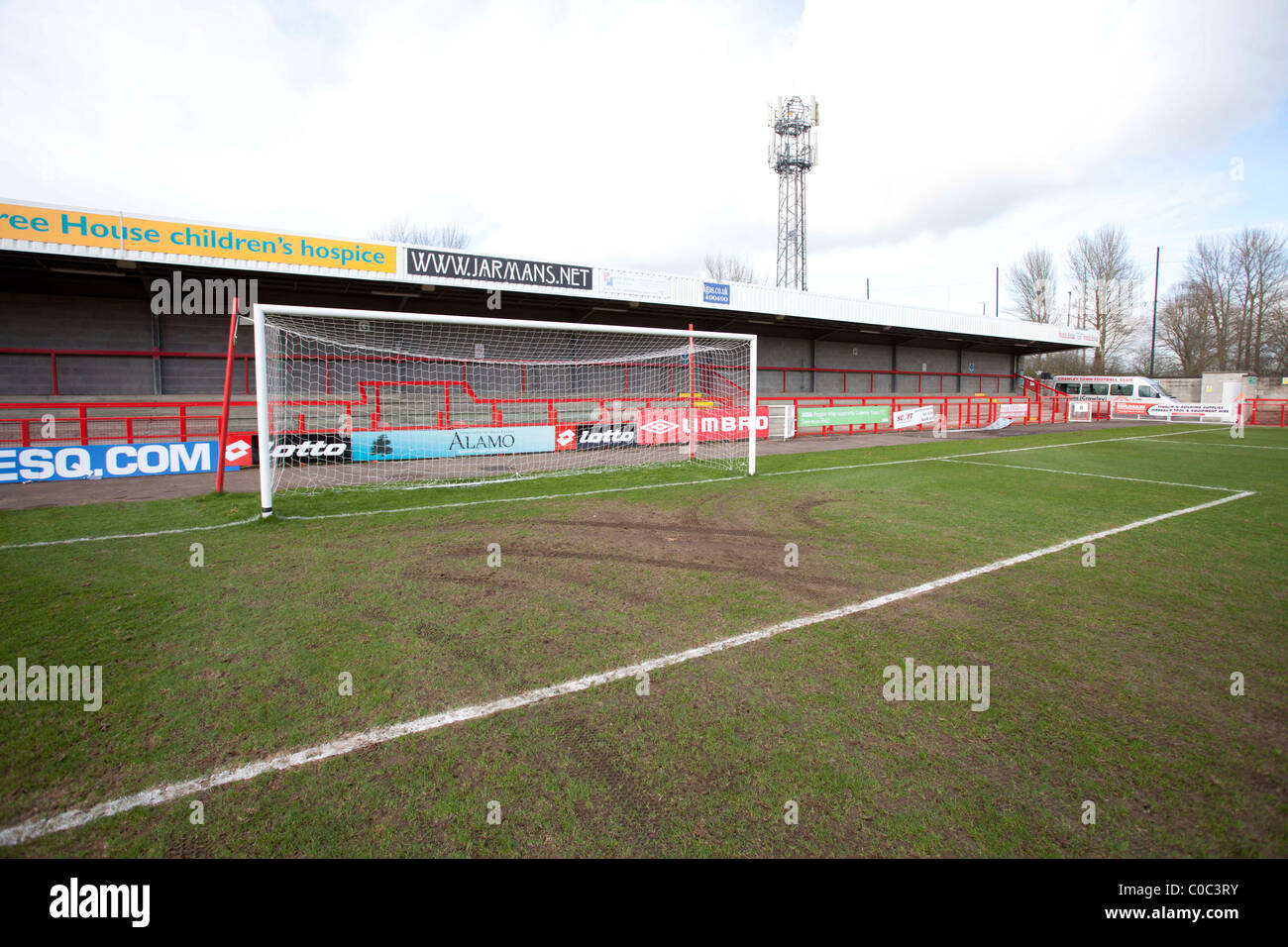 The Broadfield Stadium in Crawley, home of Crawley Town Football Club ...