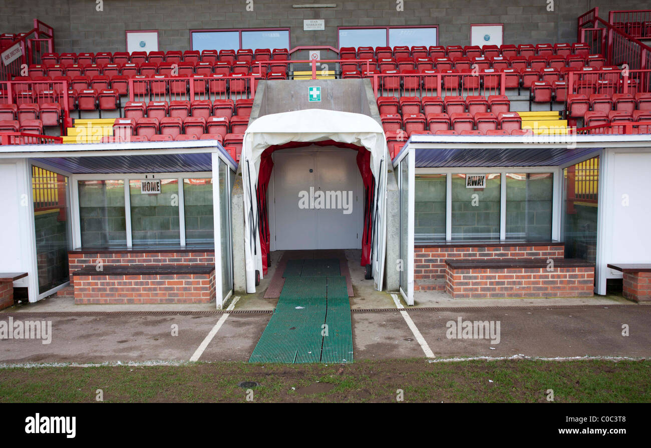 The Broadfield Stadium in Crawley, home of Crawley Town Football Club ...