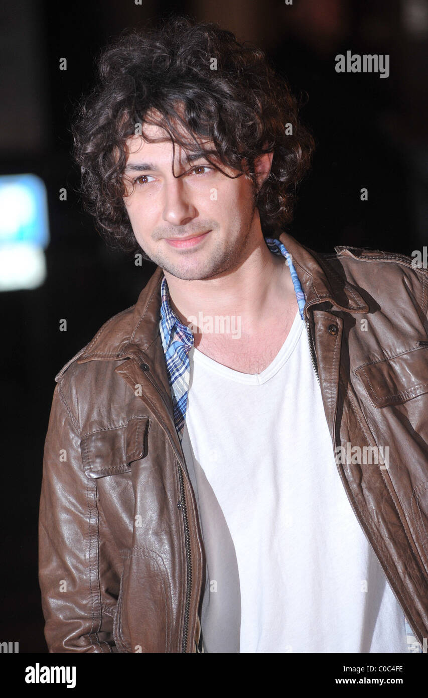 Alex Zane UK premiere of 'Shine A Light' held at the Odeon Leicester ...