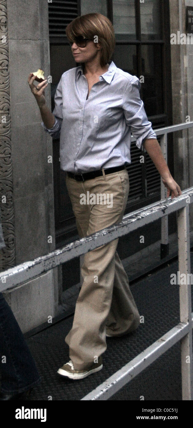 Patsy Palmer arriving at Radio 1 London, England - 03.04.08 INSA Stock ...