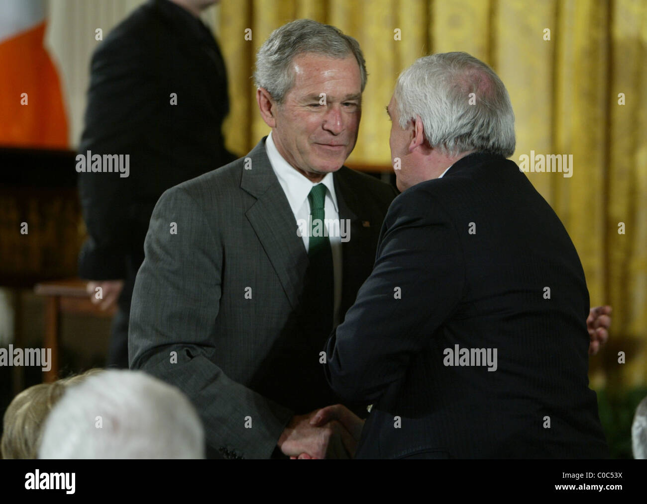 President George W. Bush and Irish Prime Minister Bertie Ahern The 8th ...