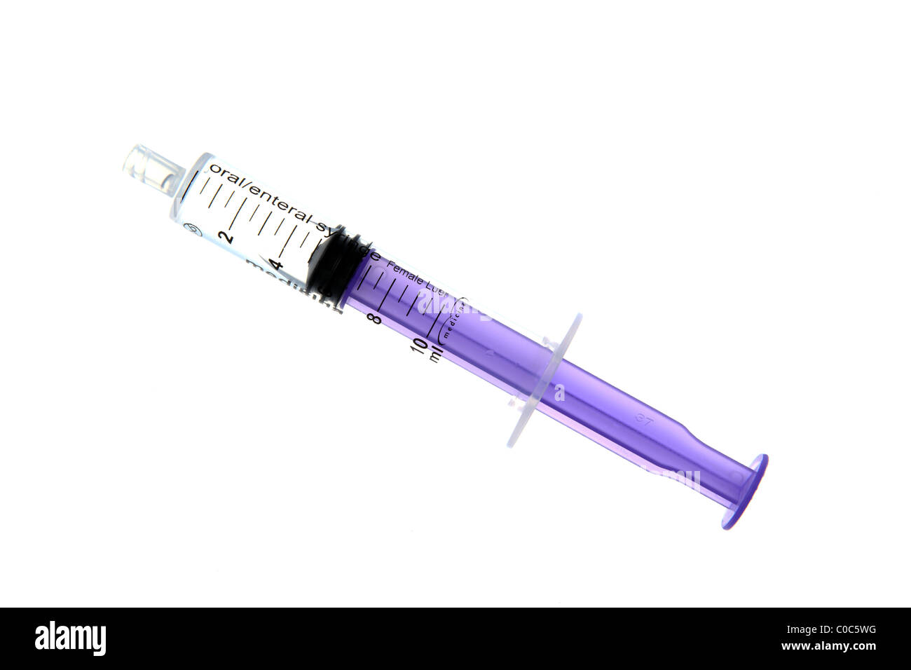 Oral syringe hi-res stock photography and images - Alamy