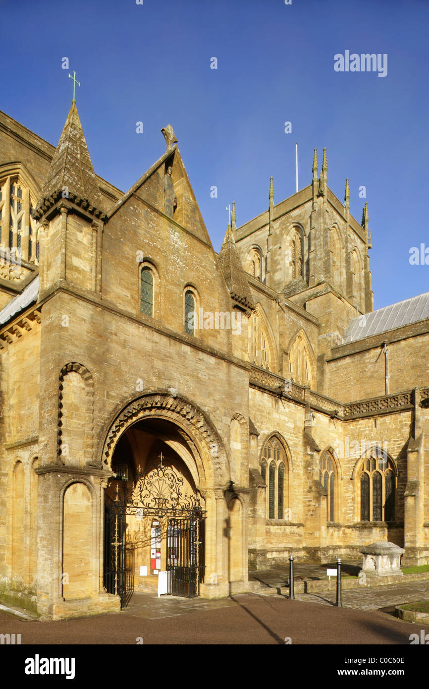 Sherborne Abbey, Dorset, England Stock Photo - Alamy