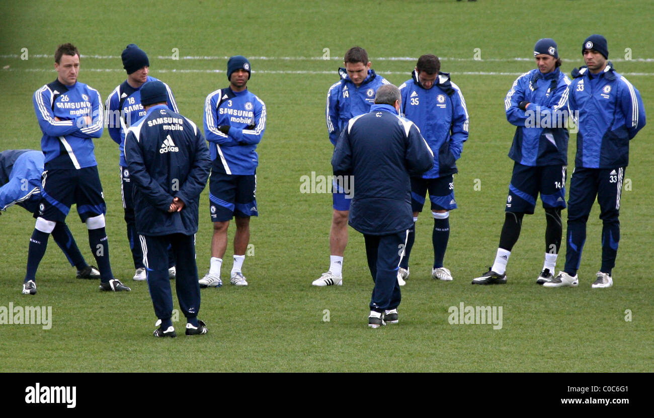 John Terry, Wayne Bridge, Ashley Cole, Michael Ballack, Frank Lampard ...