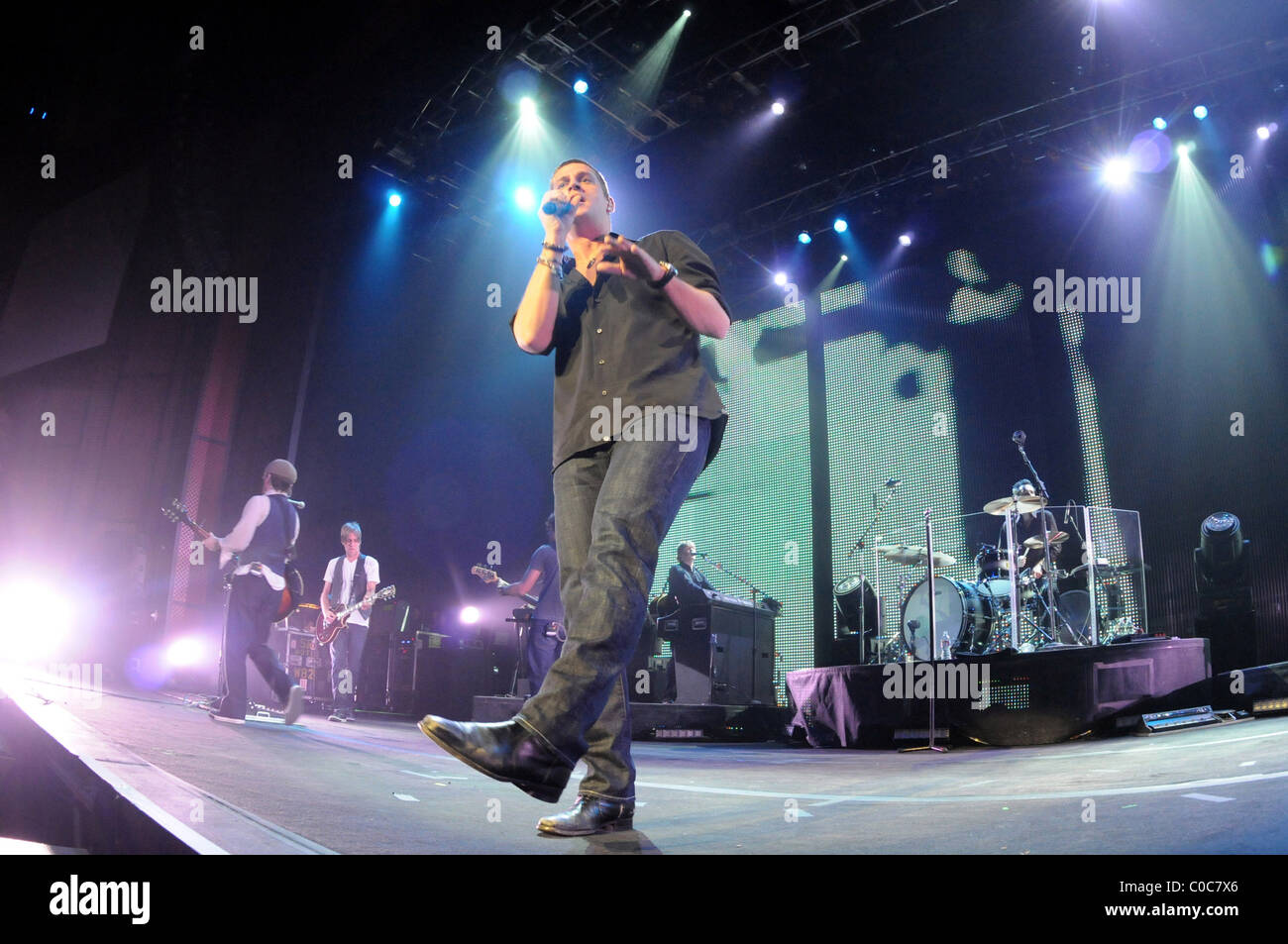 Matchbox Twenty performing live at the Pearl Las Vegas, Nevada - 18.03. ...