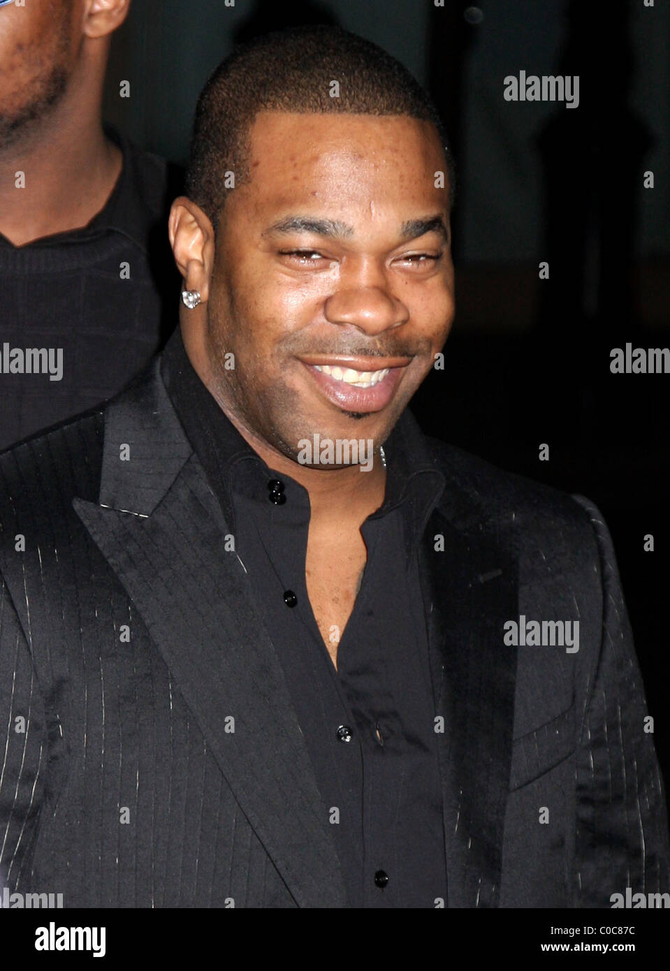 Busta Rhymes Launch party for Versace Menswear 2008 held at Barney's ...