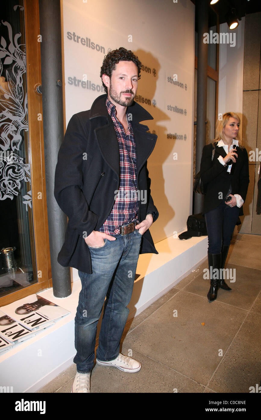 Max Herre Strellson Flagship store opening at Muenzstrasse Berlin ...
