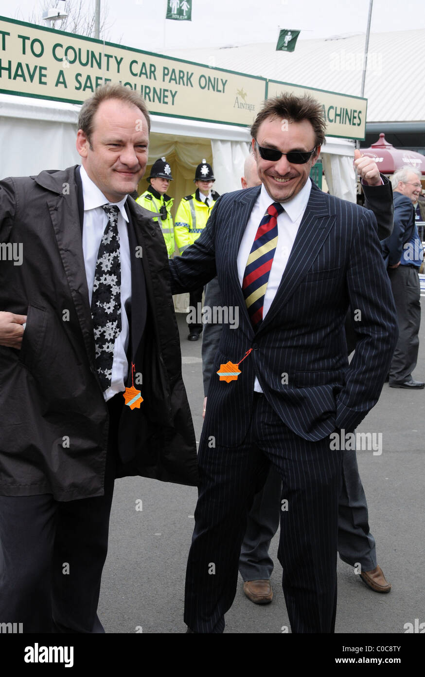 Nick Miles and Matt Healey of Emmerdale attending Lady's Day at the ...