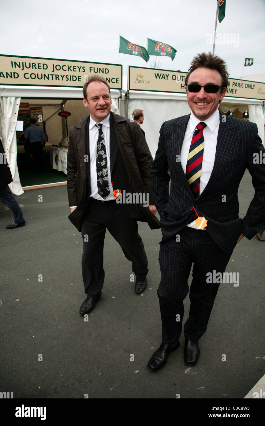 Nick Miles and Matt Healey of Emmerdale attending Lady's Day at the ...