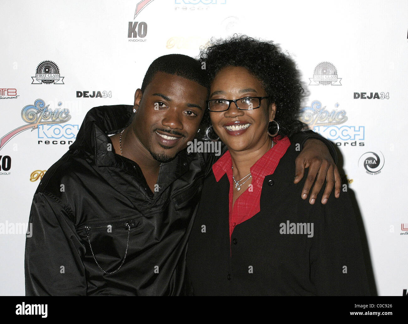 Ray J and Mother Attends and performs at New York's newest most ...