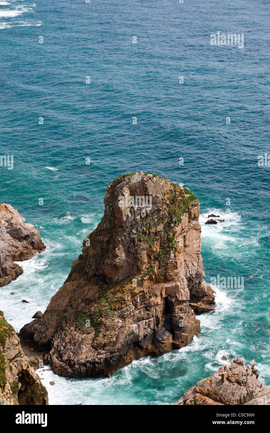 Cliffs at Cabo da Roca in Portugal Stock Photo - Alamy