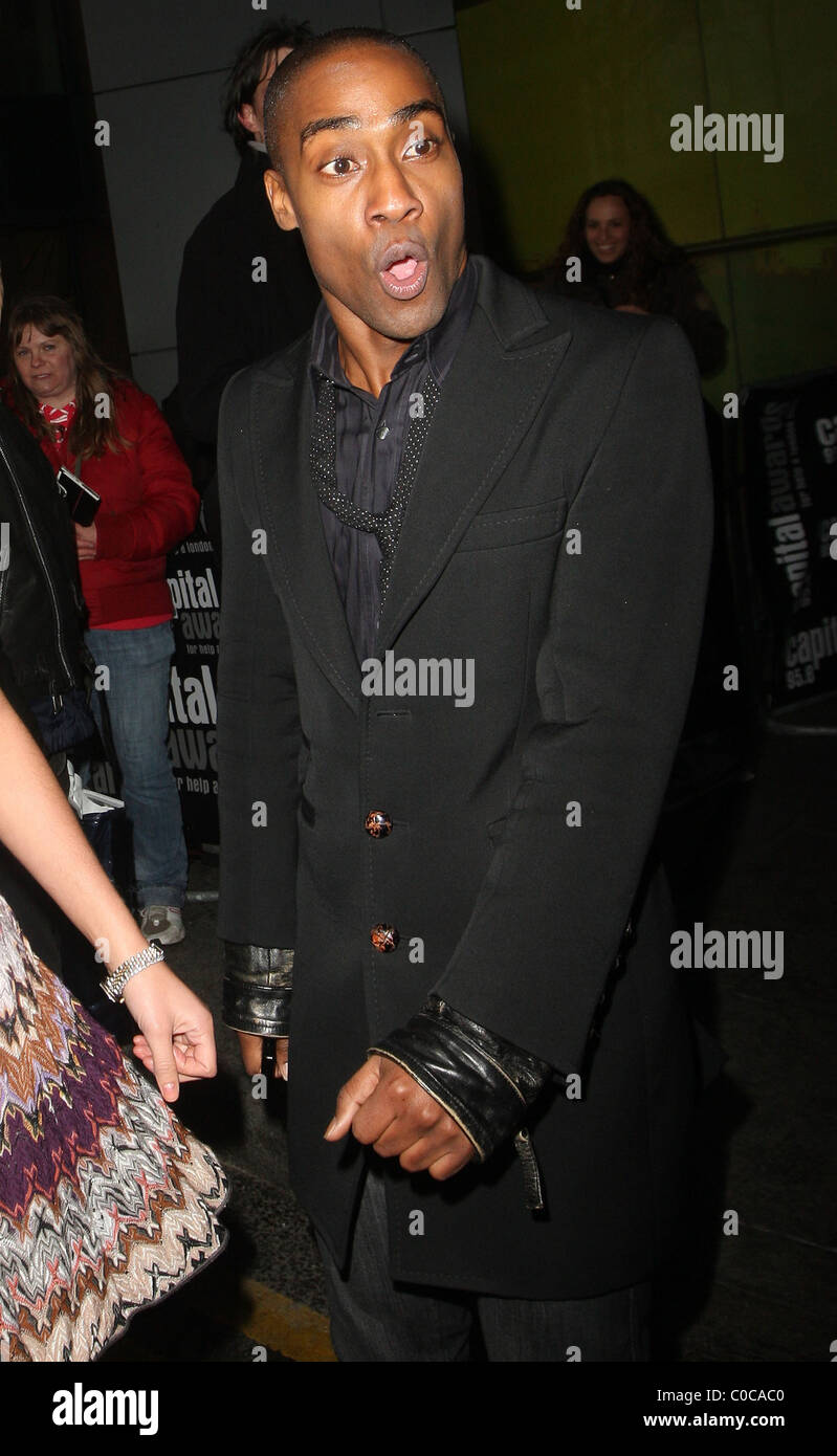 Simon Webb leaving the Capital Awards held at the Riverbank Park Plaza ...