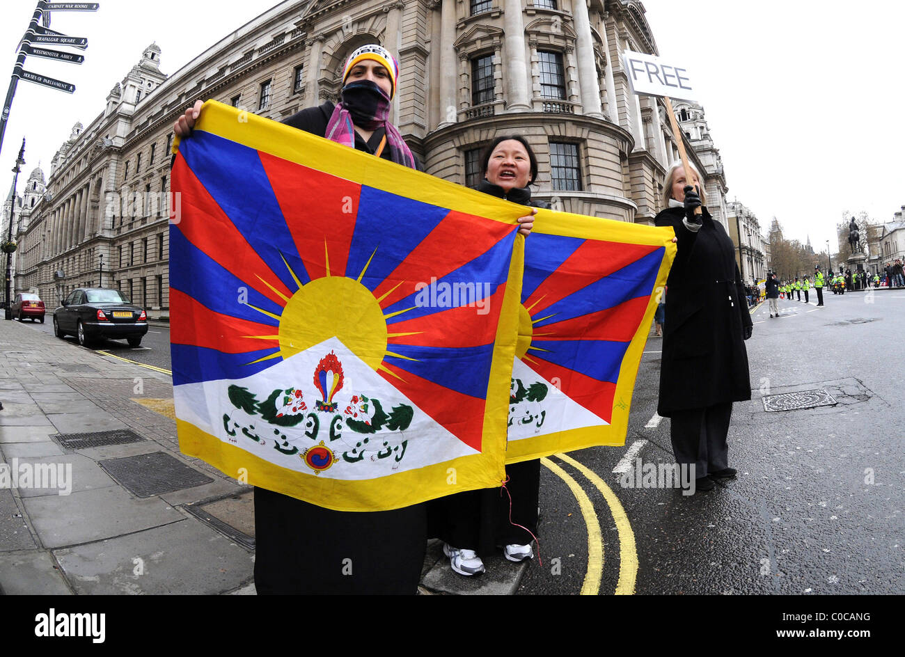 Beijing 2008 olympic torch relay hi-res stock photography and images ...