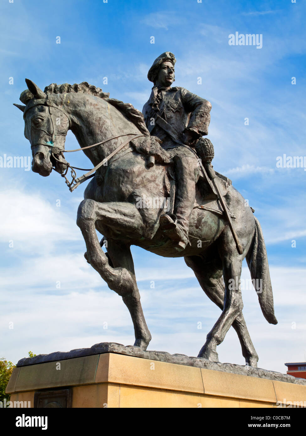 Bonnie prince charlie derby statue hi-res stock photography and images ...