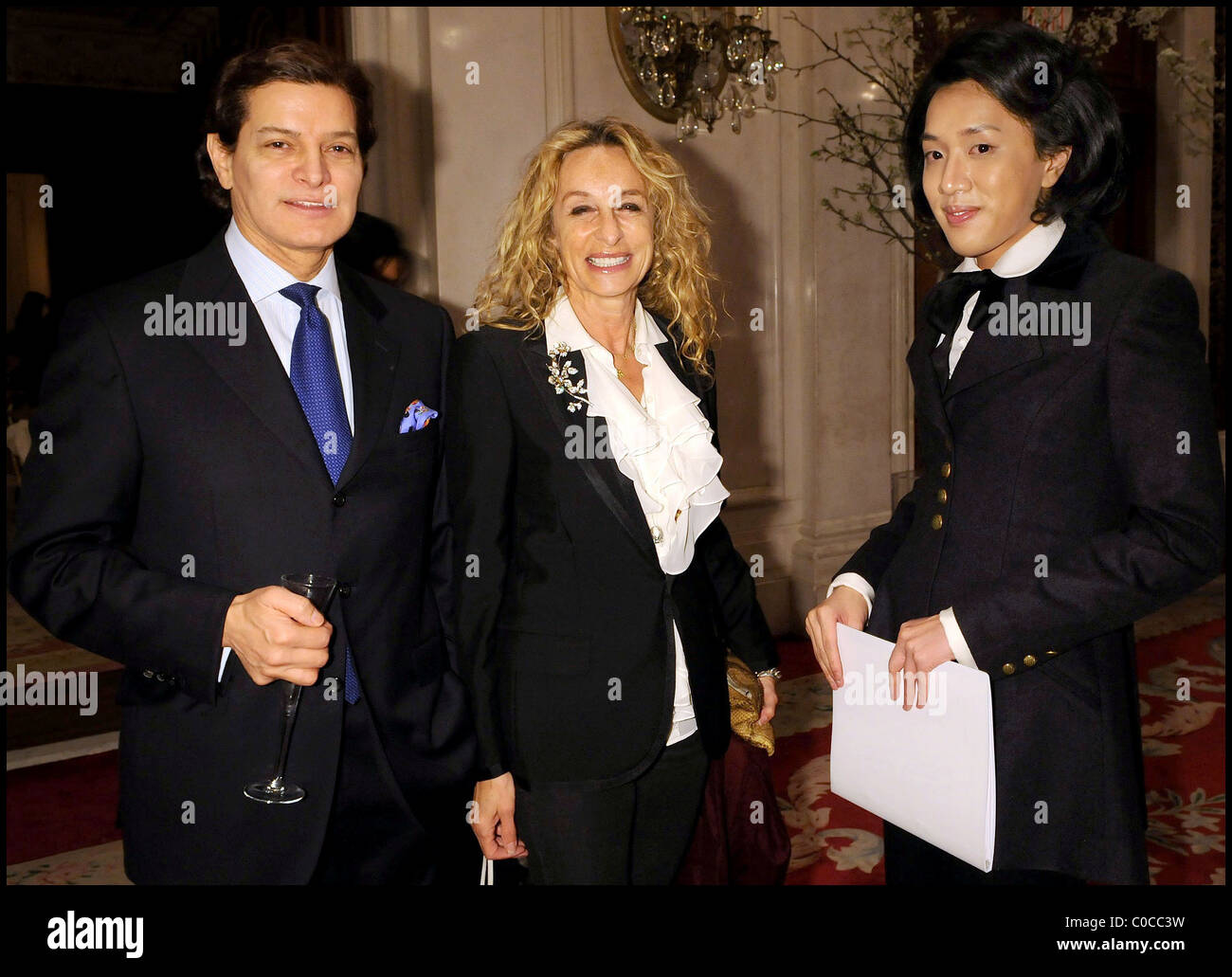 Ann Dexter Jones, Fashion Designer Cho Cheng and guest Cho Cheng Fall ...