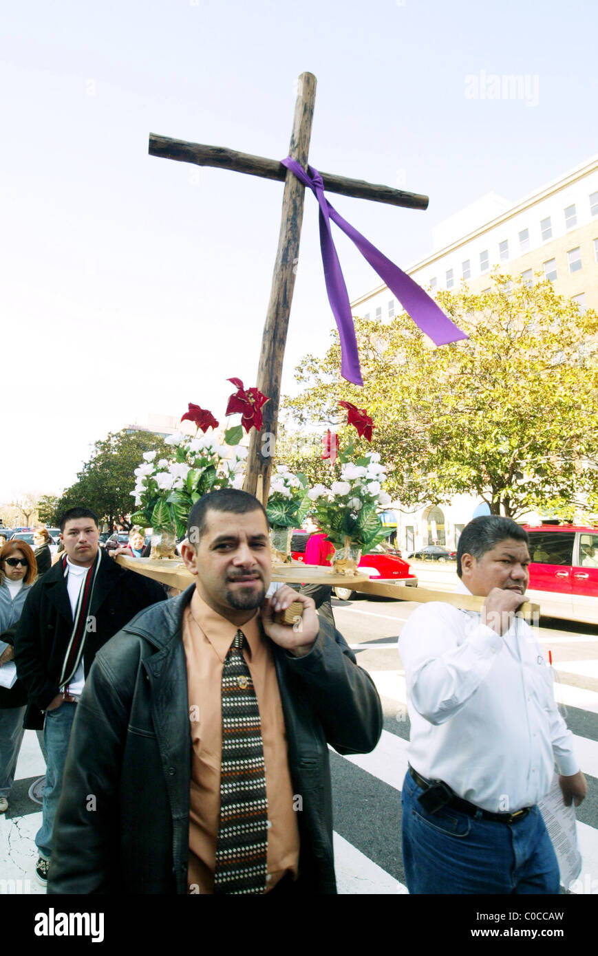 Good Friday celebrations Washington DC, USA - 21.03.08 Stock Photo - Alamy