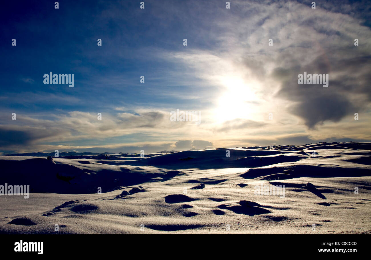 Sunshine after frost hi-res stock photography and images - Alamy