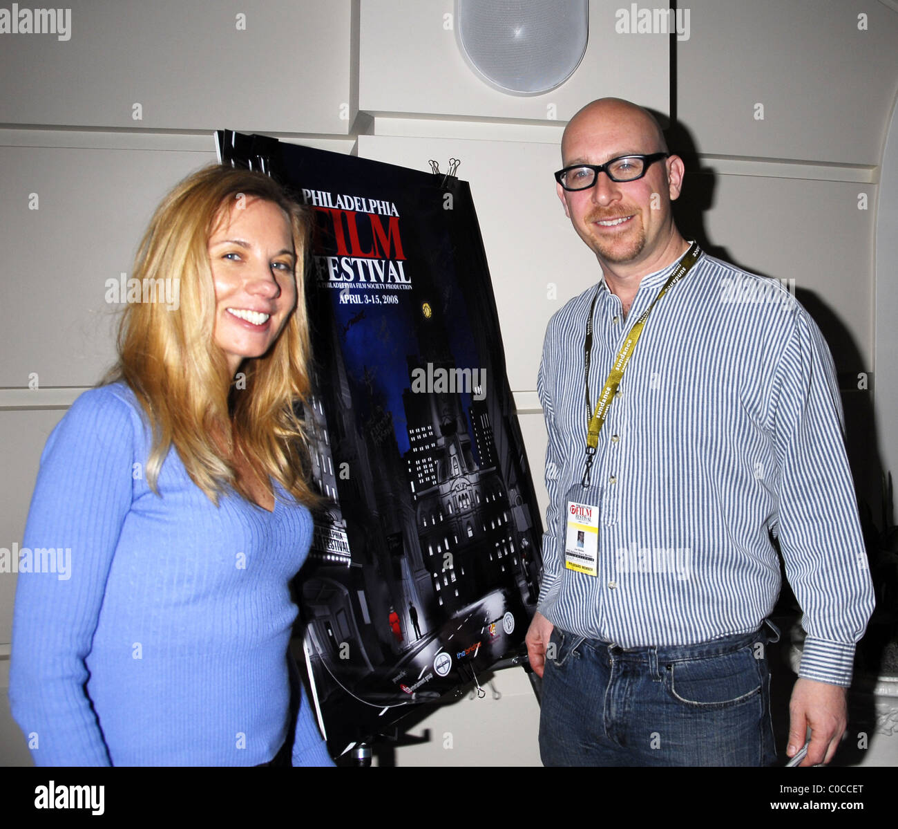 Mary Patel(Director) and Joe Barber attend the Film Makers Brunch at ...