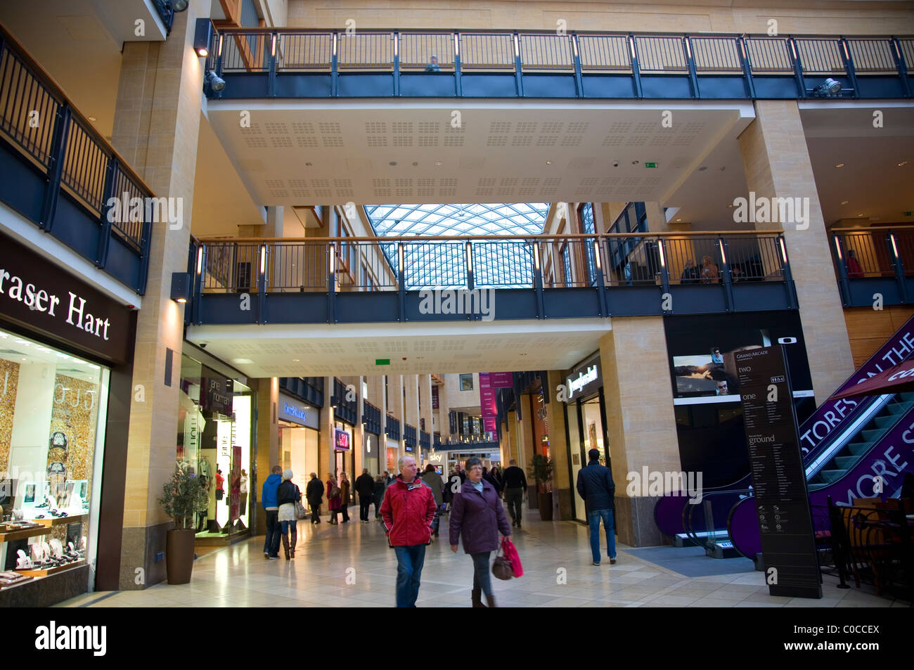 Grand arcade shopping mall hi-res stock photography and images - Alamy